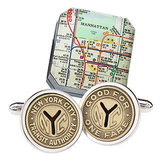 Vintage NYC Metro Cufflinks – Sikara & Co